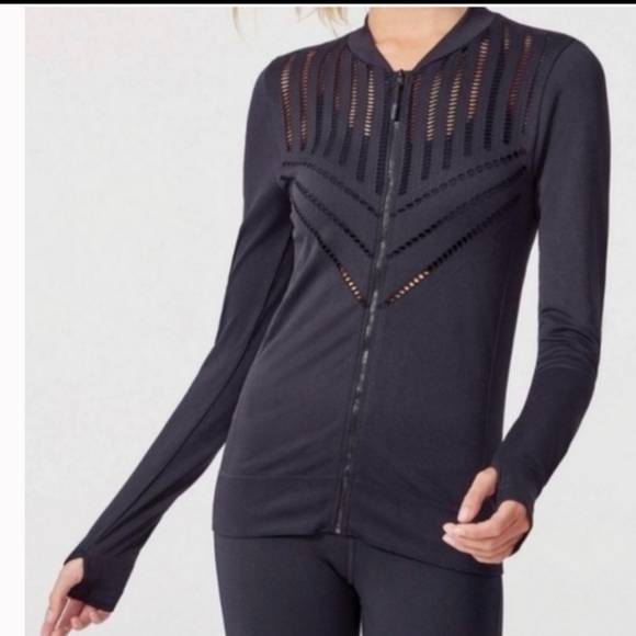 Marika | Tops | Marika Seamless Laser Cut Jacket | Poshmark